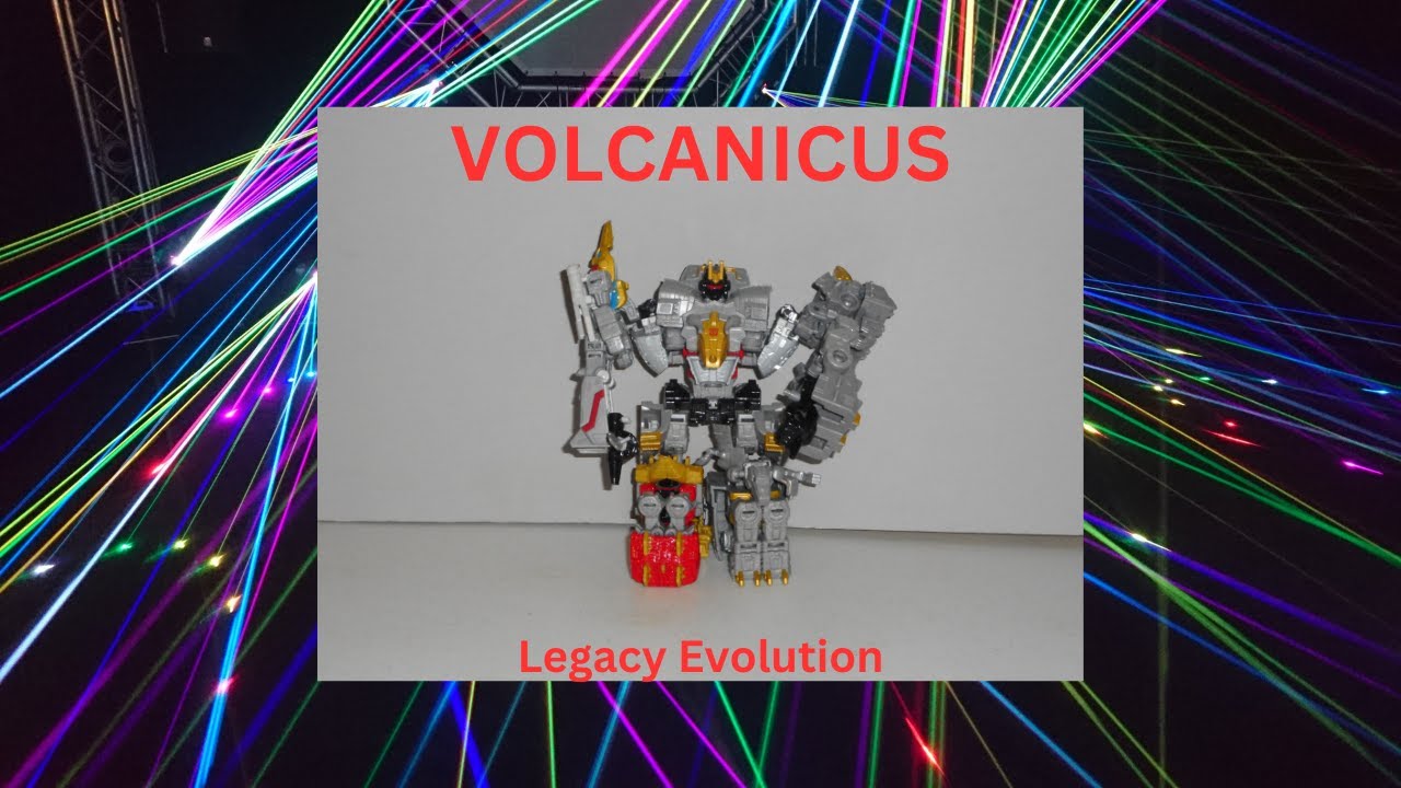 Transformers Legacy Evolution Volcanicus - YouTube