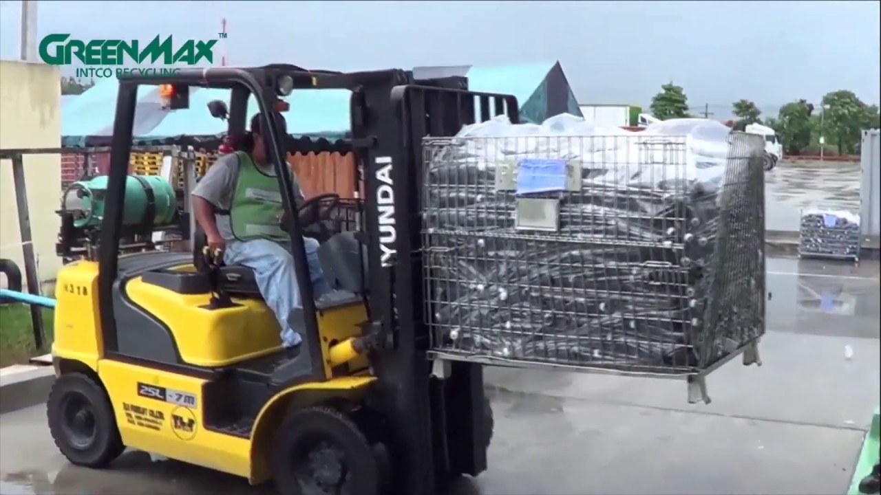 GREENMAX COMPACTADORA PARA PET BOTELLA --- PEPSI PLANTA EN TAILANDIA ...