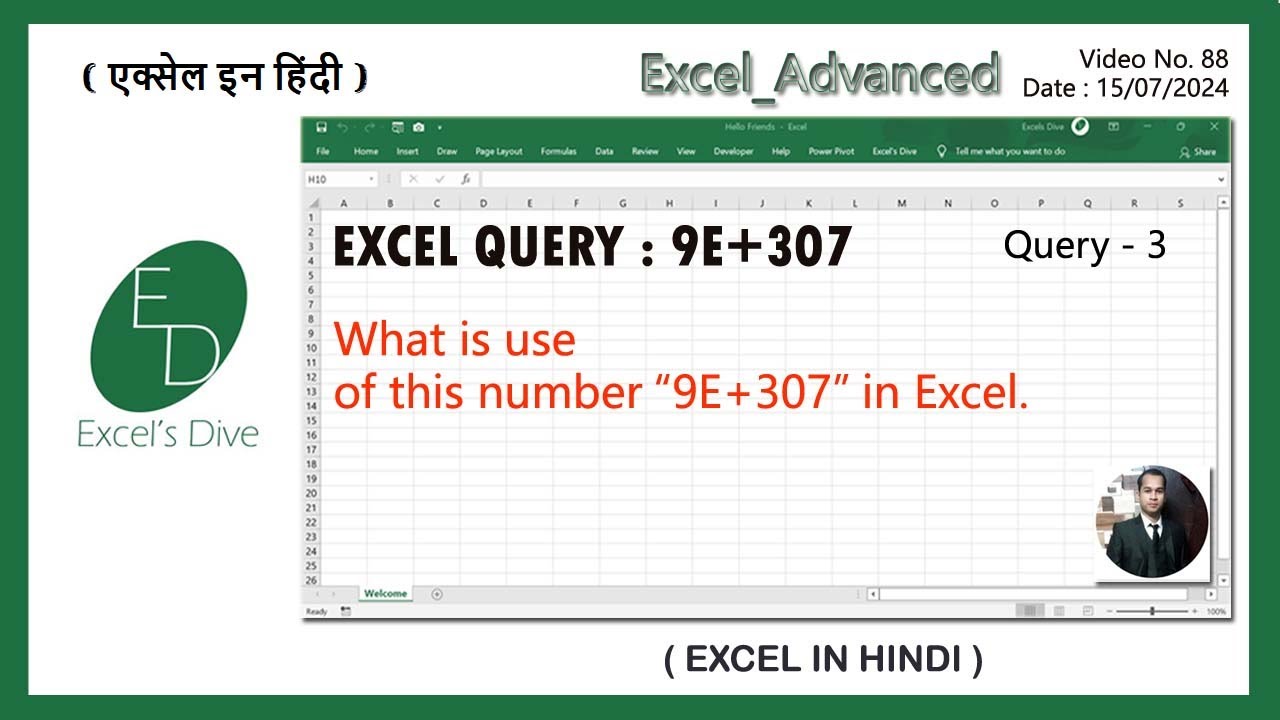 Query_3. What is the number "9E+307" and Why is it used in Excel. # ...