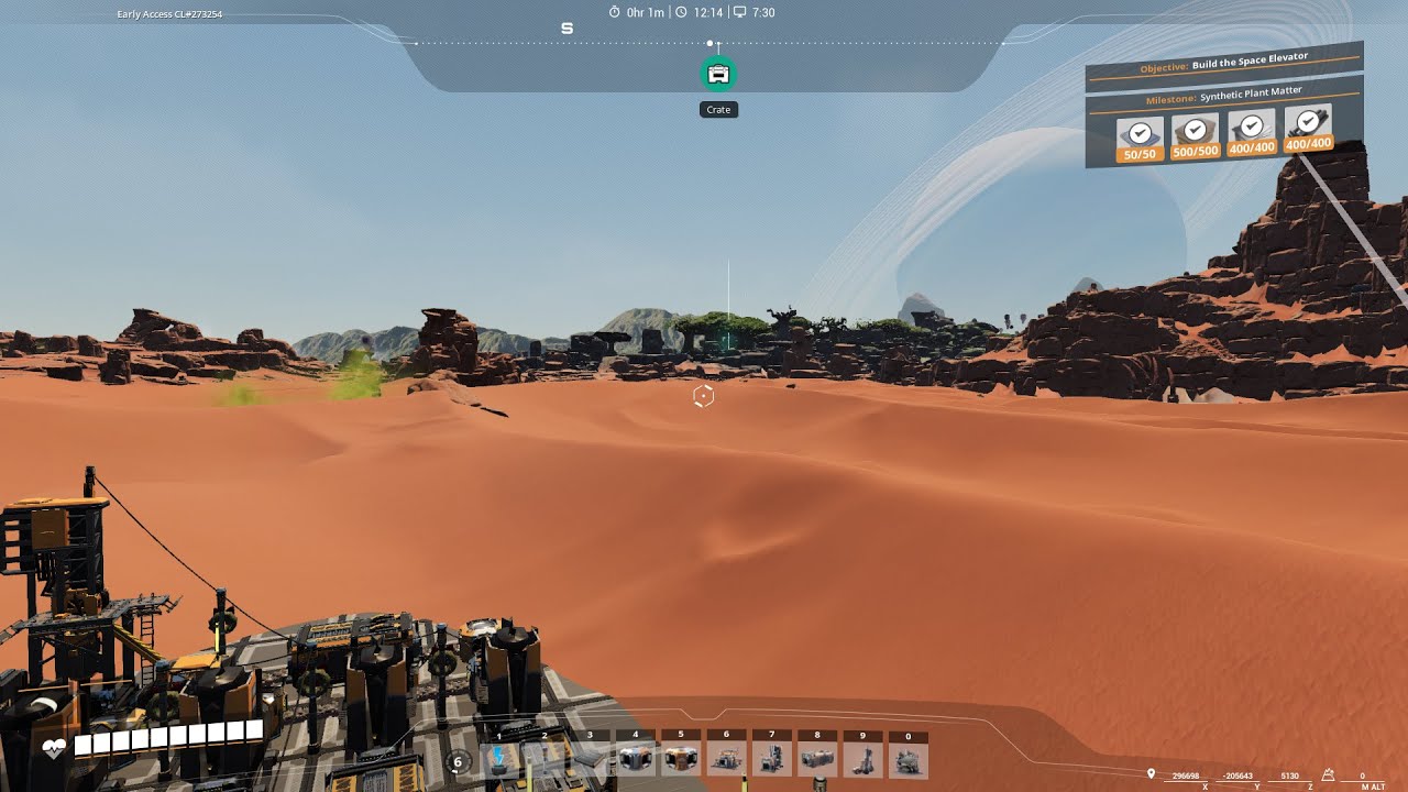 Satisfactory: S2 E003: Update 8: Limestone, Copper, Caterium, Mega Base ...