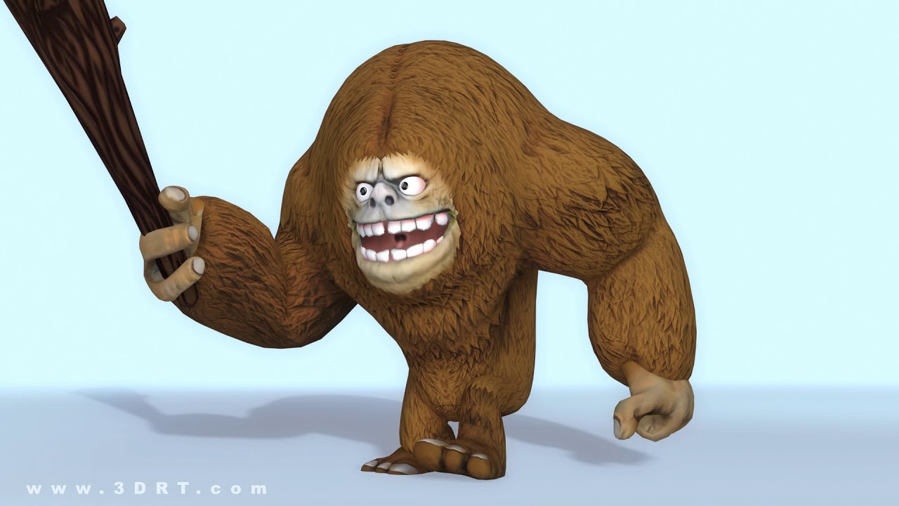 3DRT com Toon Yeti demo - YouTube