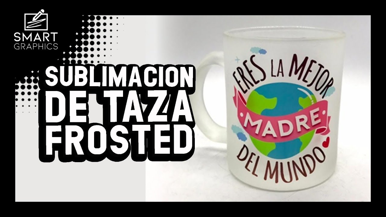 Cómo Sublimar una Taza(mug) Frosted o Esmerilada - YouTube
