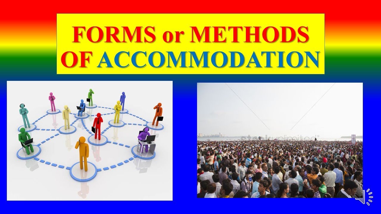FORMS or METHODS OF ACCOMMODATION - Sociology - YouTube