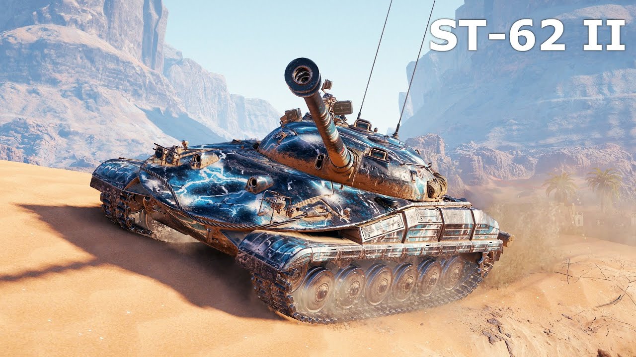 World of Tanks ST-62 Version 2 - First Ever Ace. - YouTube
