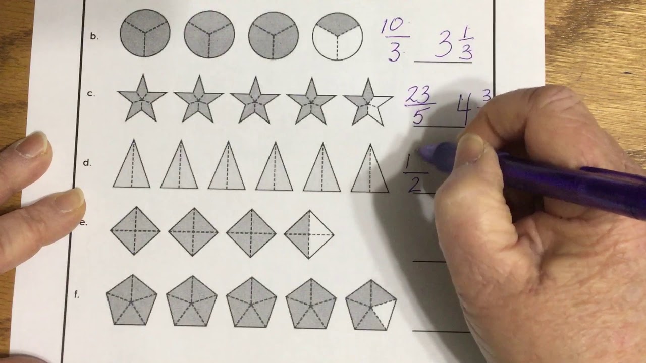 Mixed numbers - YouTube