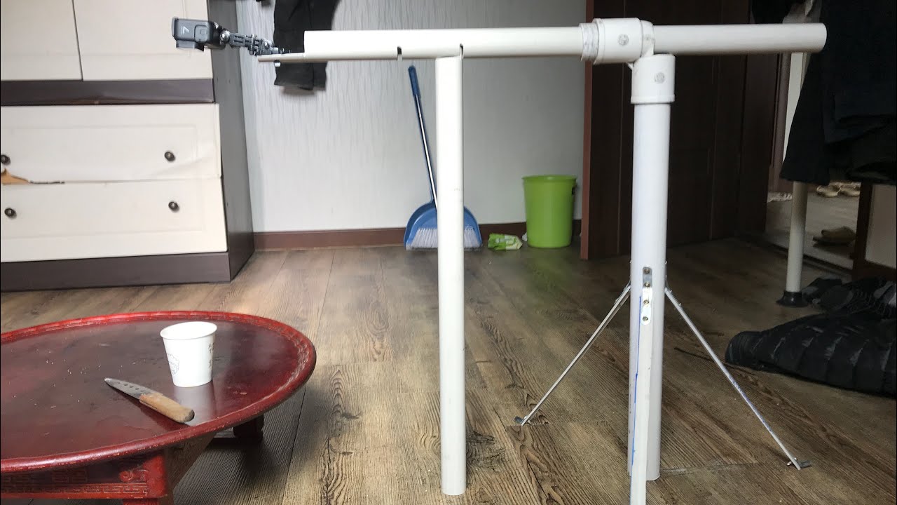 tripod stand | pvc pipe - YouTube