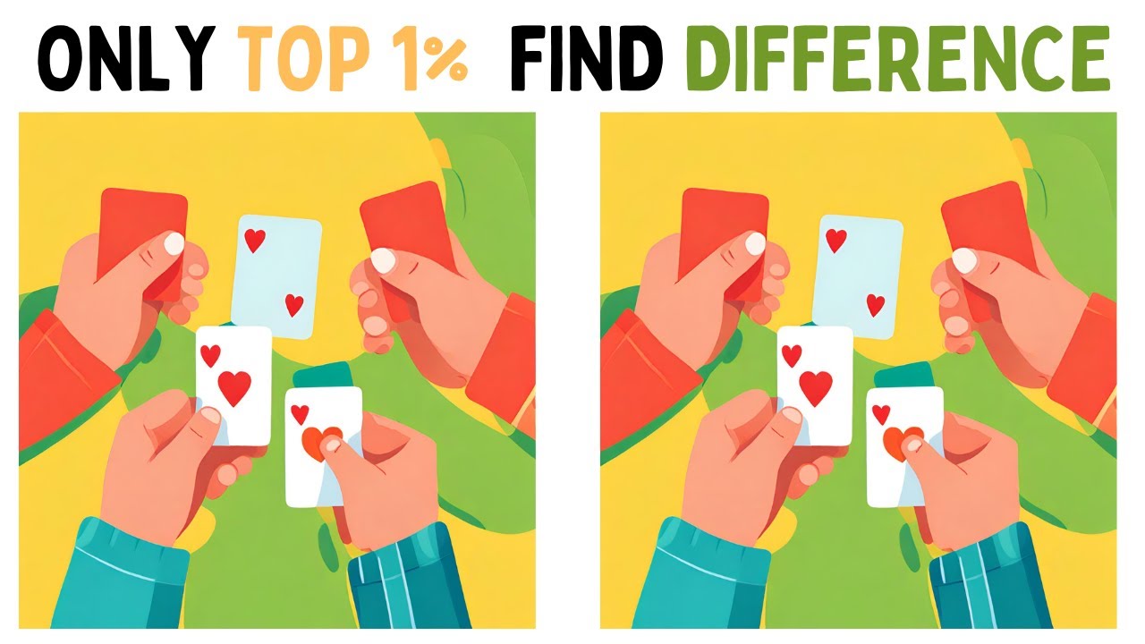 Spot The Difference! Only Genius Find Differences! Hard or No? - YouTube