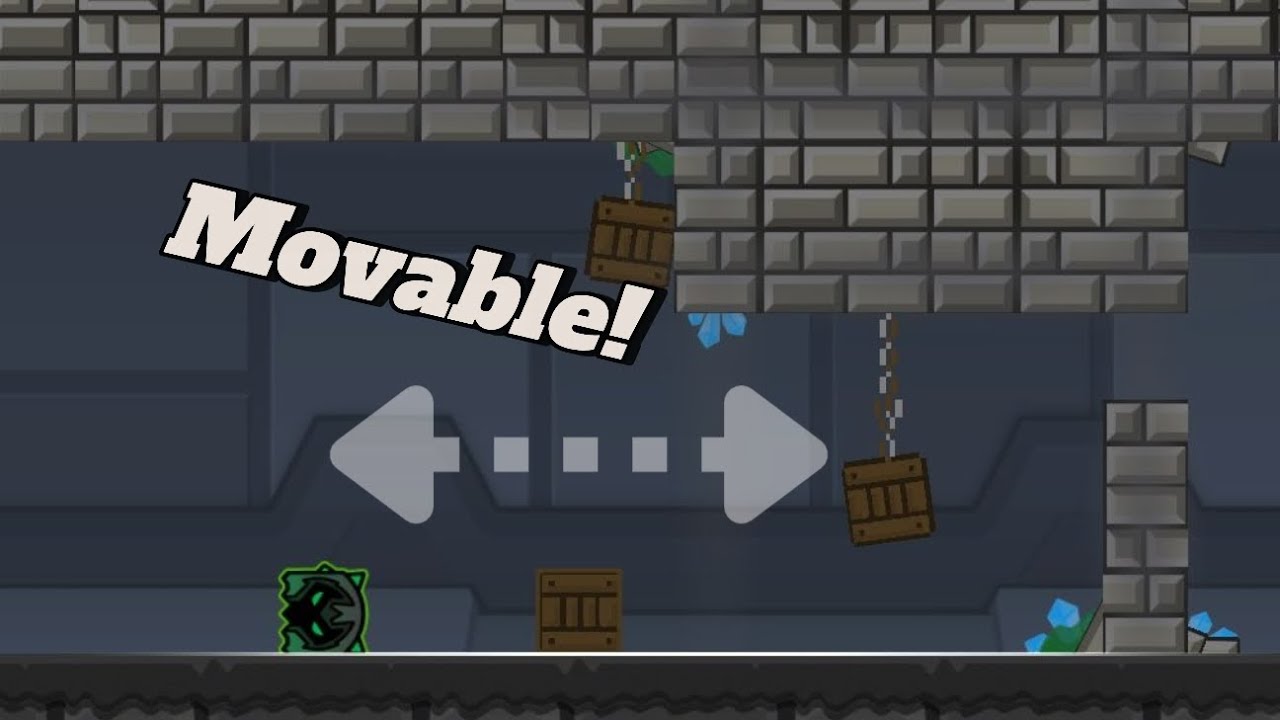 Movable Box in Geometry Dash? - YouTube