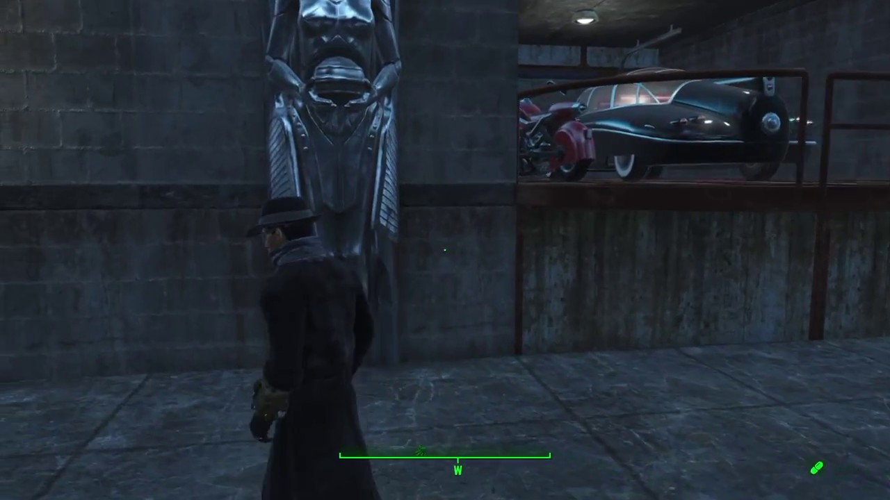 Fallout 4: Silver Shroud lair - YouTube