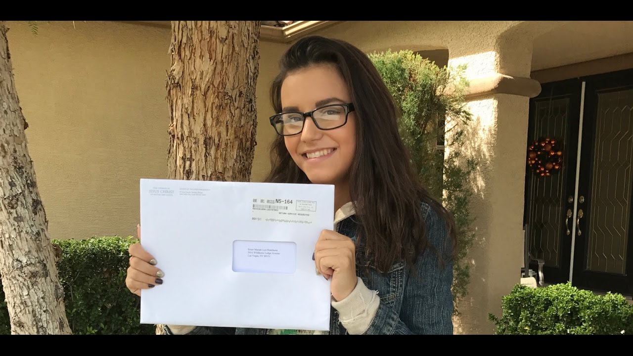 Mariah's Mission Call Reveal 2016 M&T - Henriksen Family - YouTube