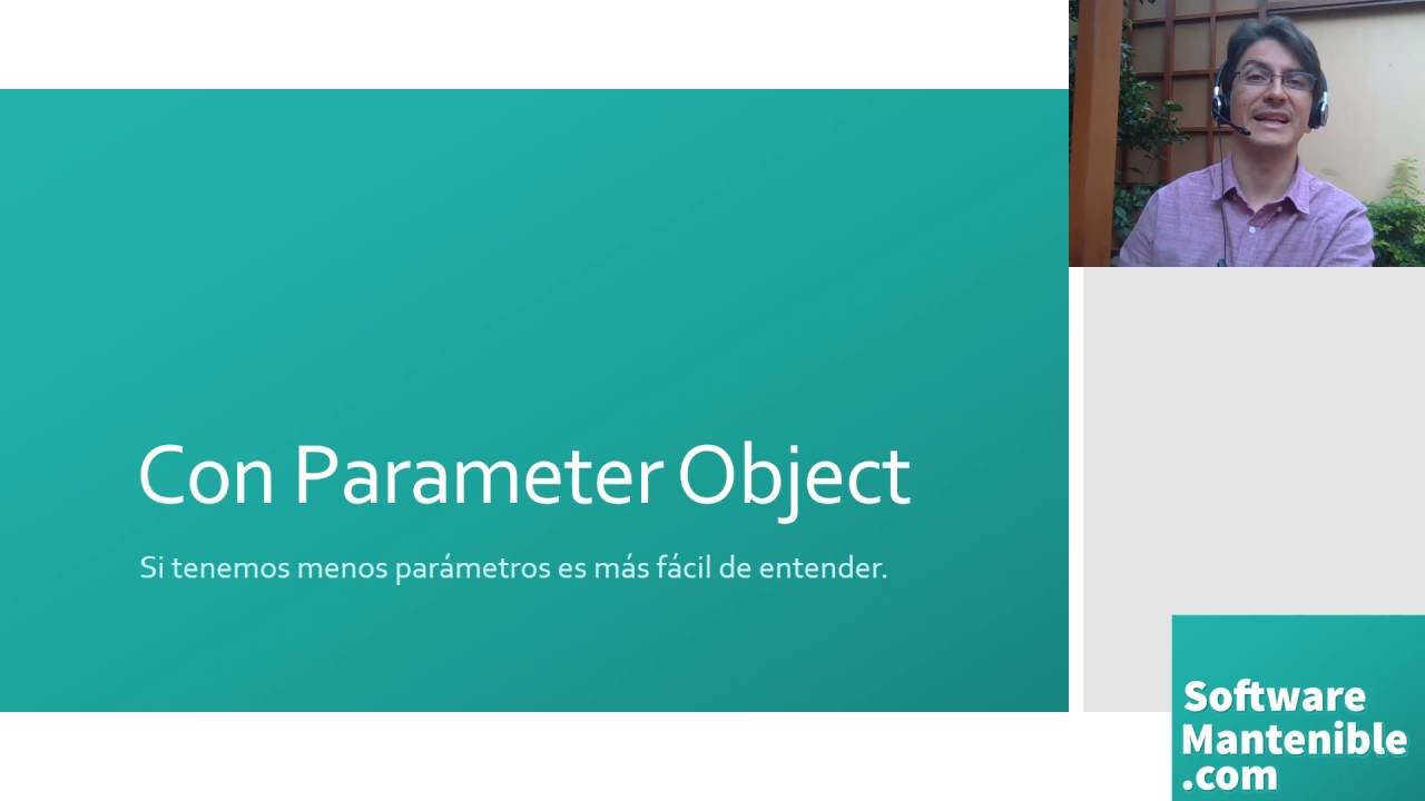 Parameter Object (Paso 4) - YouTube