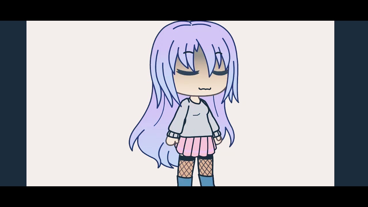 blinking gacha life oc in capcut #gachalife - YouTube