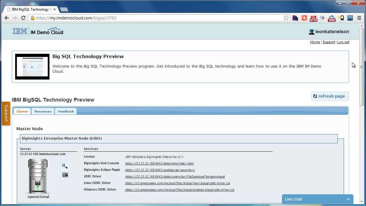 Welcome to the IBM Big SQL Technology Preview - YouTube