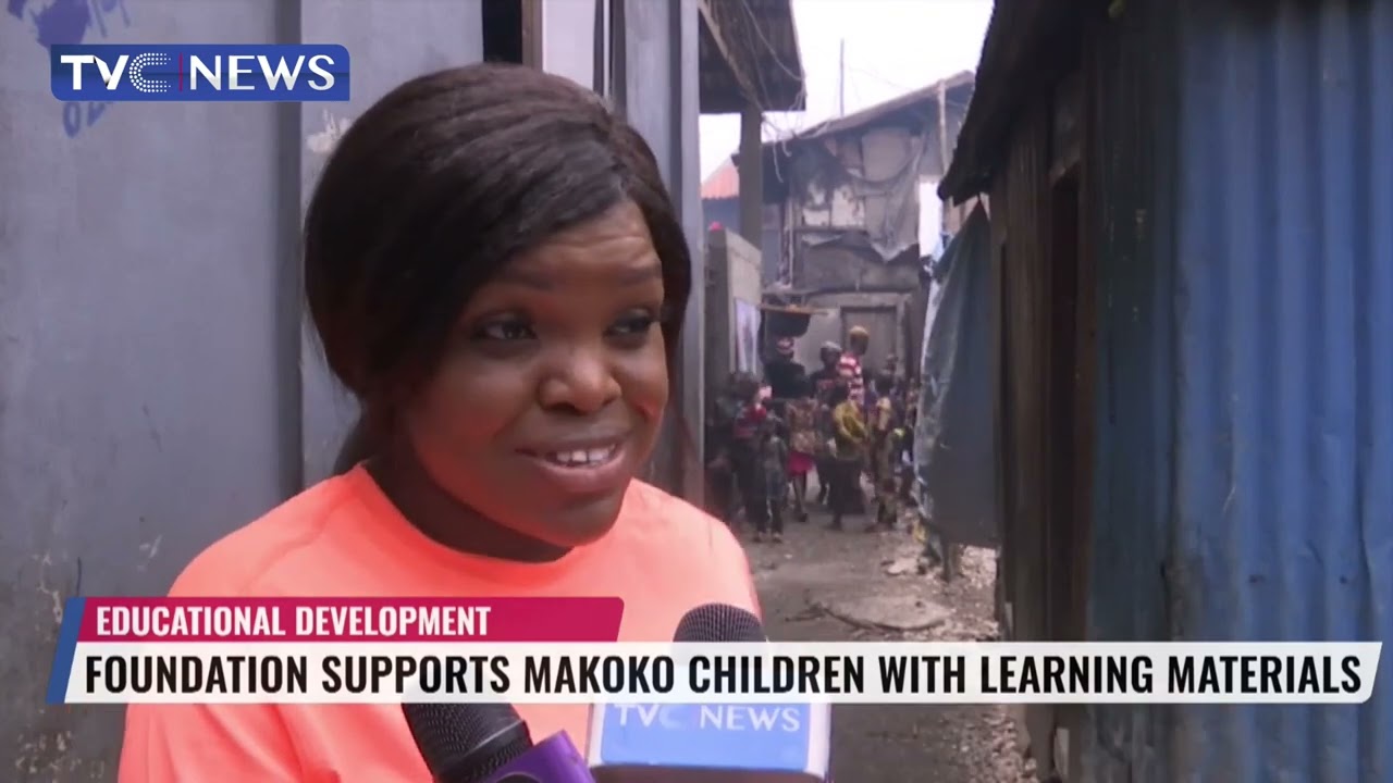 VIDEO: Foundation Supports Makoko Children With Learning Materials ...