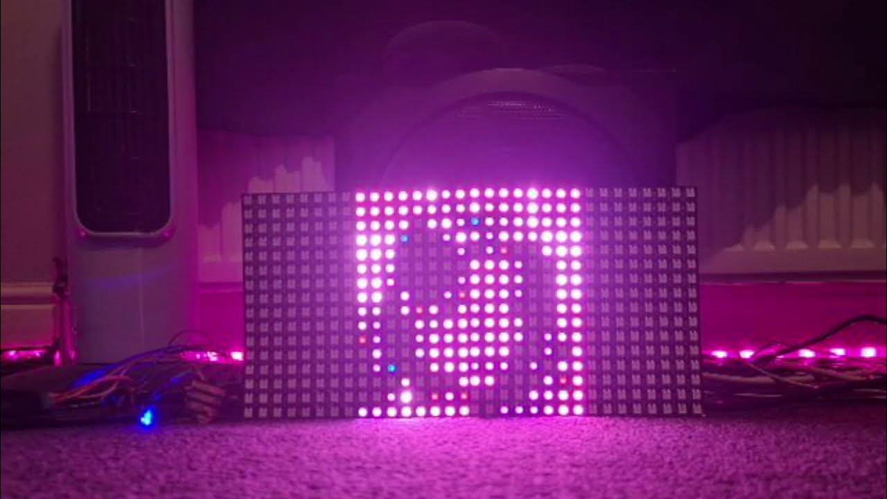 Wled 14 beta Pixel Art a must for all 8x8 16x16 32x32 64x64 led matrix ...