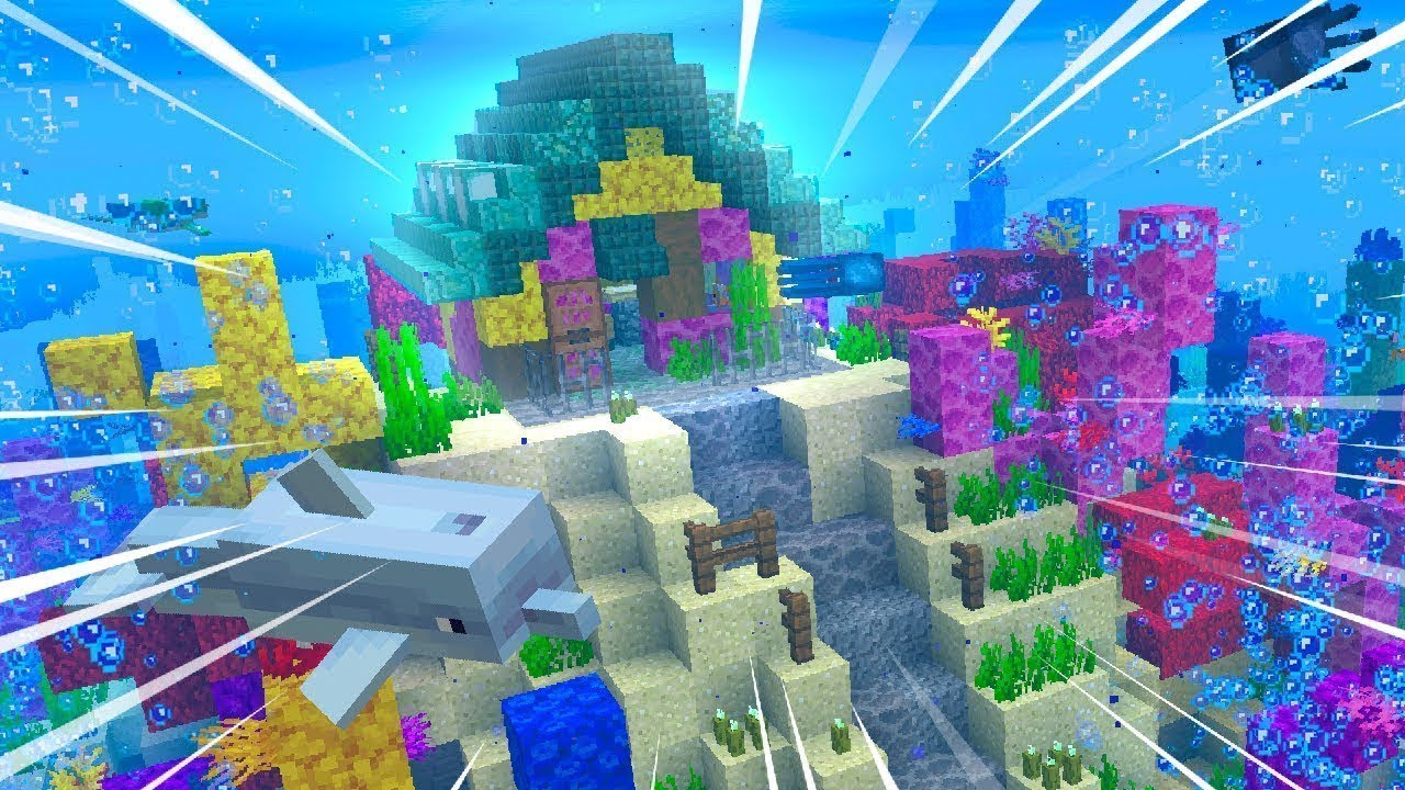 ¡encontRe una ciudad en el mar¡/episodio1/MINECRAFT 1.14.4 - YouTube