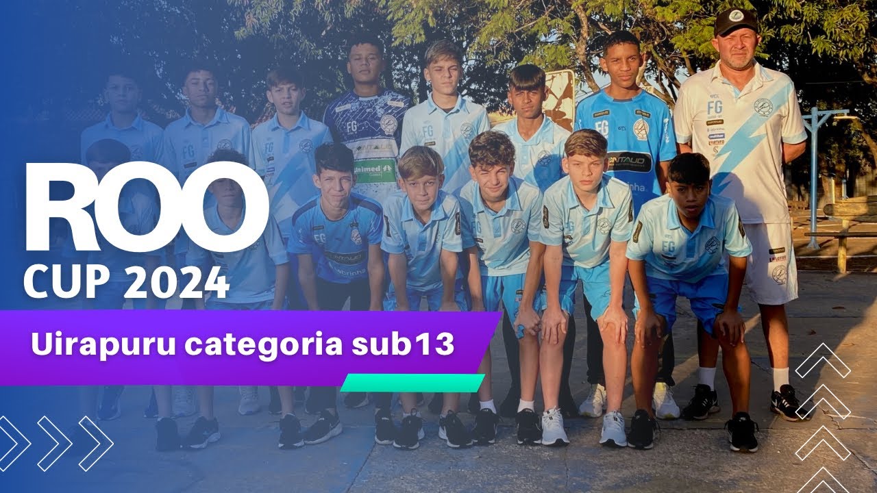 ROO CUP 2024 - Uirapuru x Sorriso - categoria Sub13 - YouTube