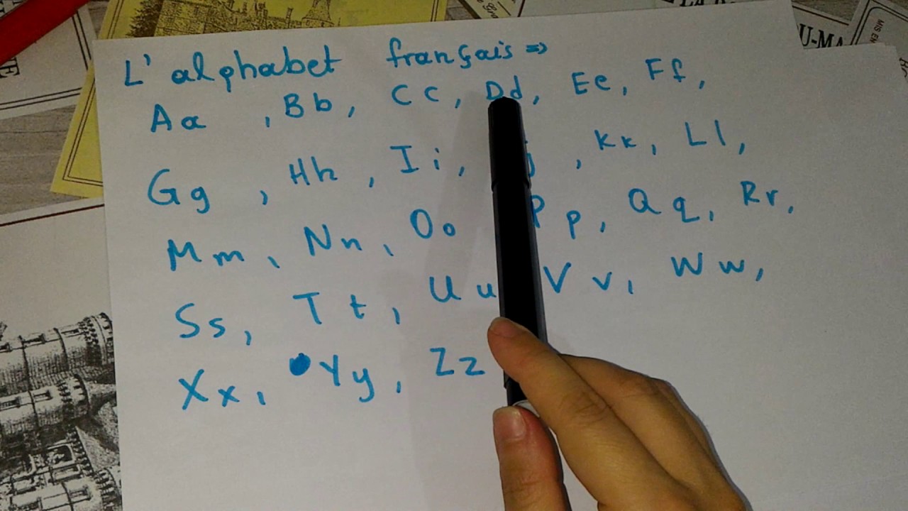 Learn French Lesson 1: L'alphabet français - The french alphabet - YouTube