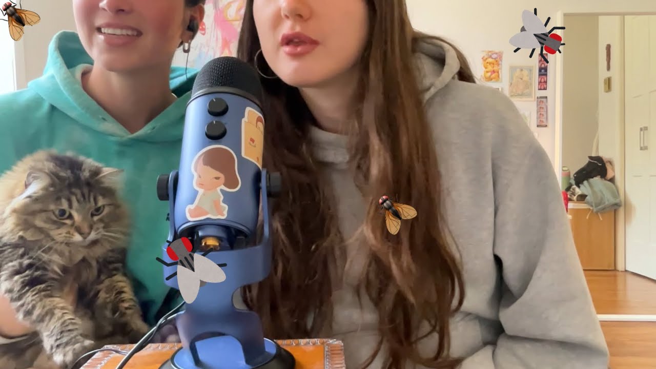 Best Friend Tries ASMR🎧 Super tingly[Turns into a fly invasion🪰😱] - YouTube