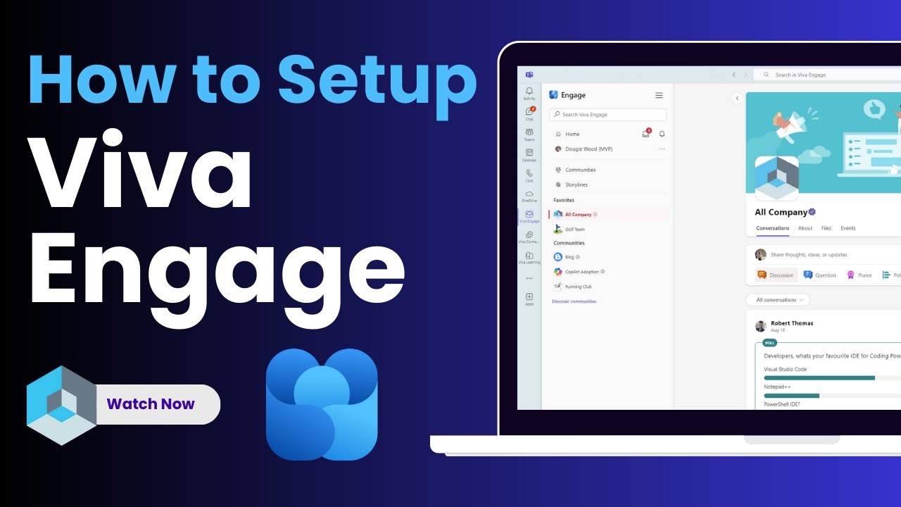 How to Setup Viva Engage for Effortless Engagement - YouTube