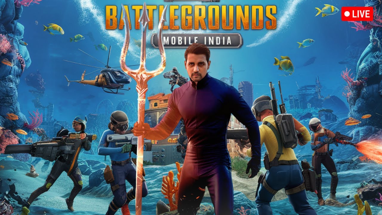 🔥BGMI LIVE - ️BEST Ocean Event Action Gameplay😱 We are trying 7 Chicken ...