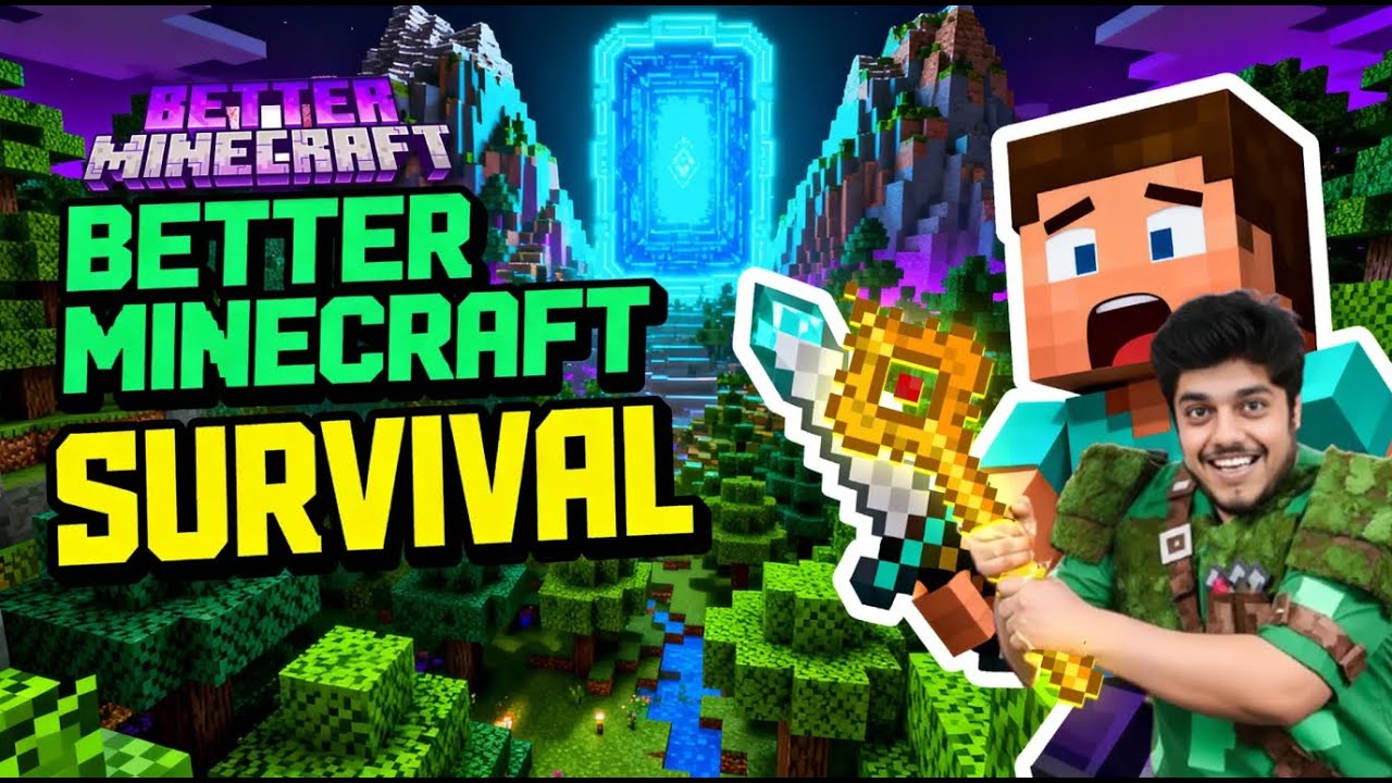 Better Minecraft 2025 | The Best Modpack Ever? | Full Gameplay | 4k Graphics - YouTube