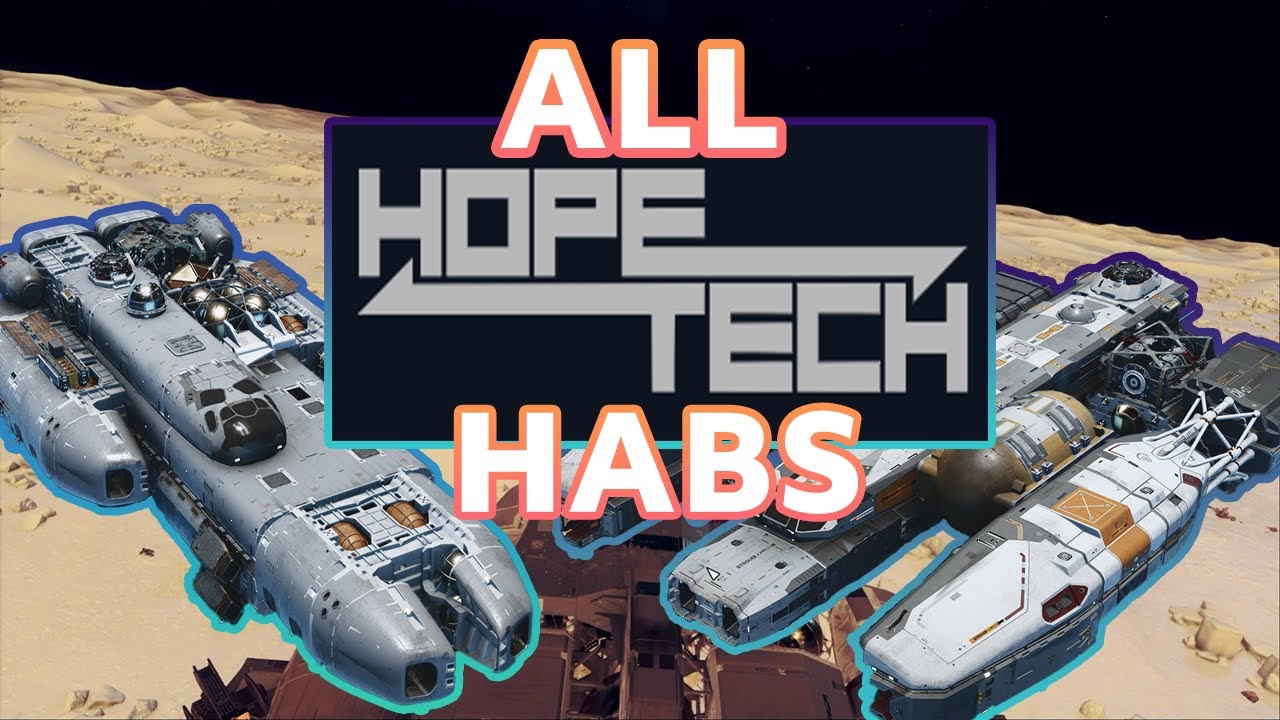 ALL Hopetech Habs and Cockpits in [Starfield] - YouTube