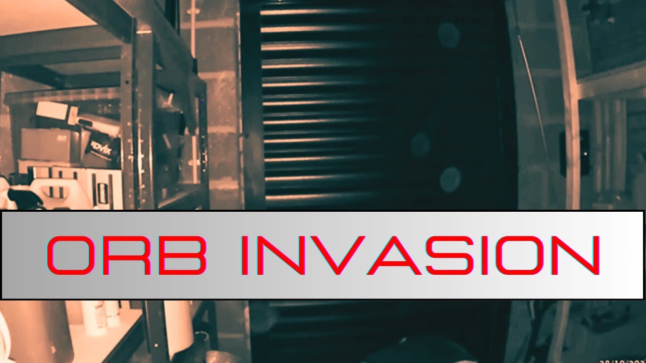 ATTACK OF THE ORBS!! Hundreds of orbs caught on security camera - YouTube