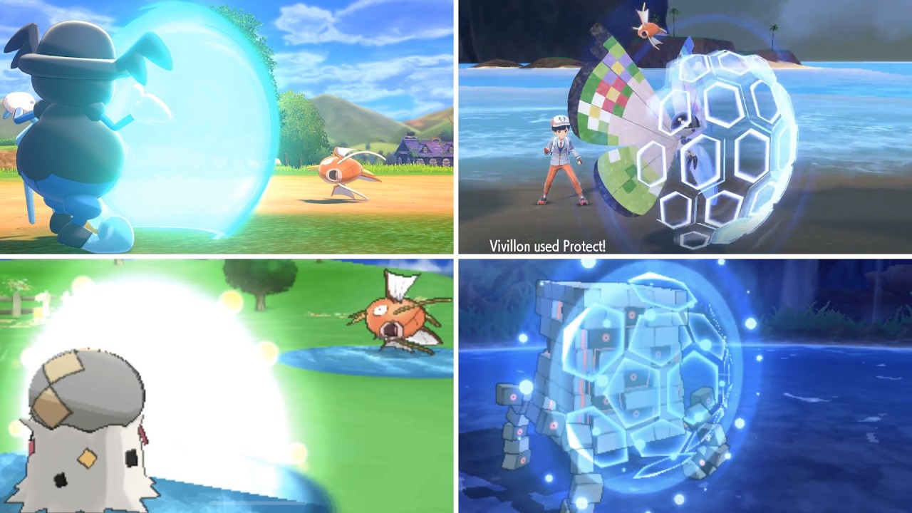 #182 Protect - Generations 2-9 Pokémon move - YouTube
