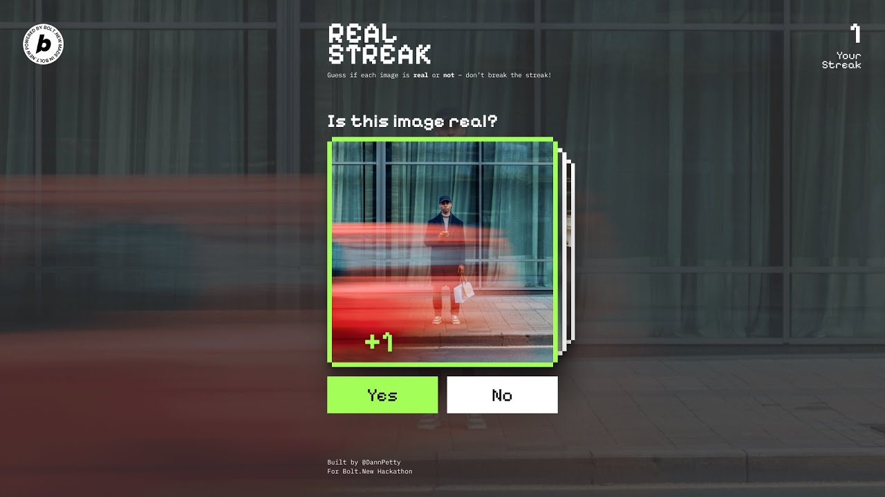 Bolt Hackathon Submission - Real Streak - YouTube
