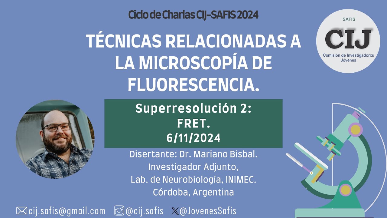 Técnicas relacionadas a la microscopía de fluorescencia - FRET - YouTube
