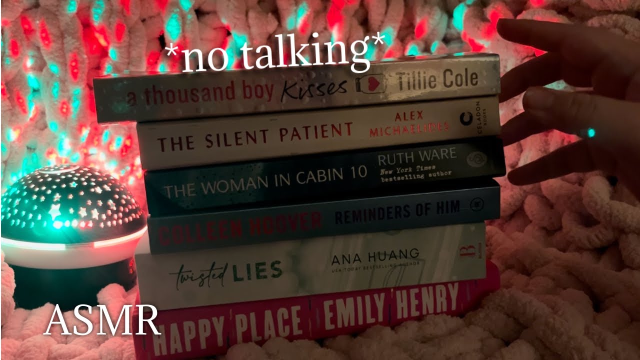 Asmr Tingly Book Triggers 😴 Tapping Tracing Page Flipping More