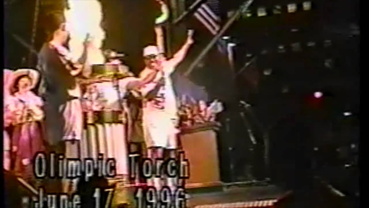 BSVAC Commander Robinson Carries Olympic Torch - YouTube