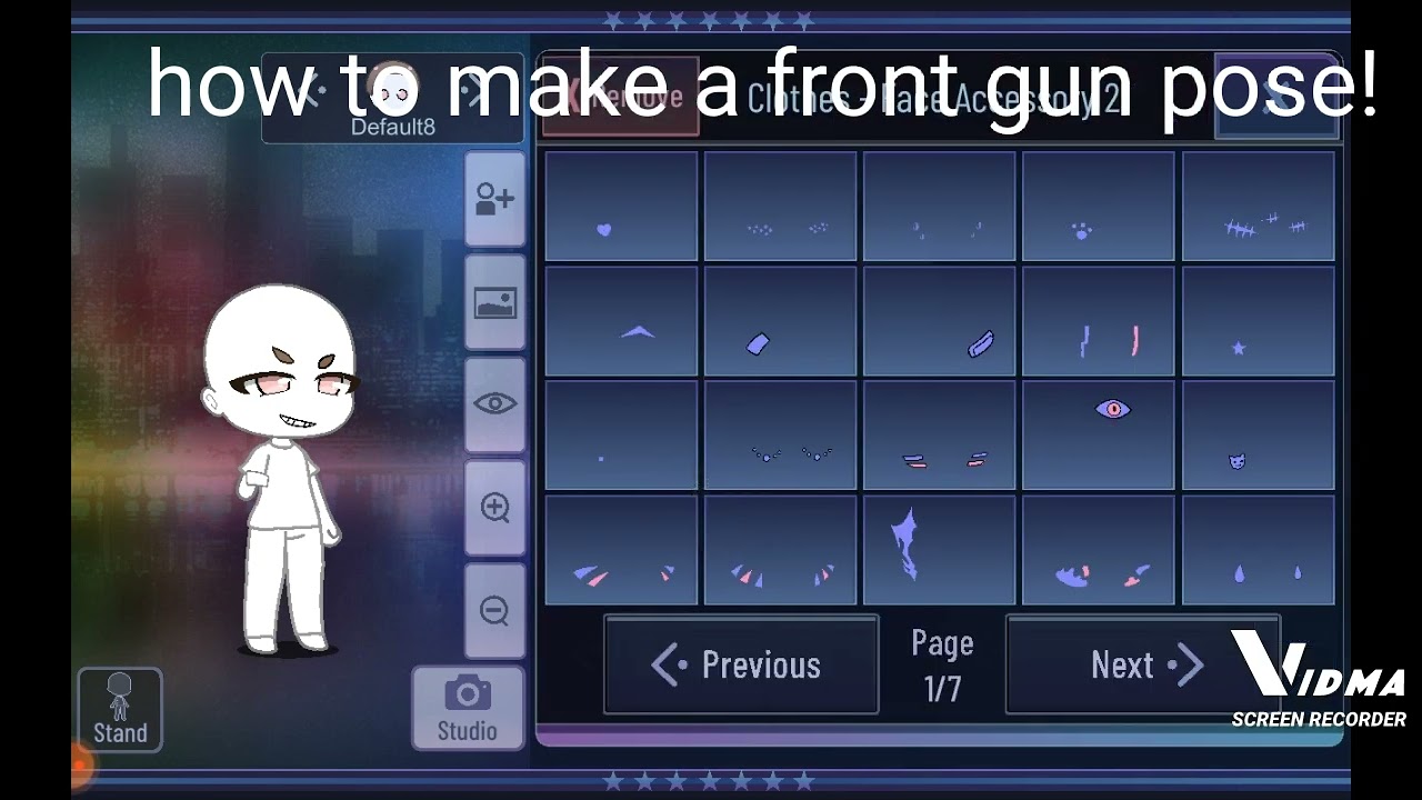 how to make front gun pose! - YouTube