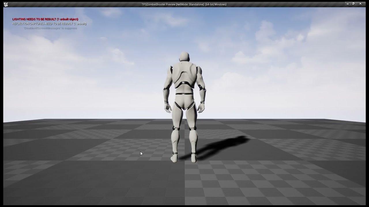 ThirdPerson Character Movement In Unreal Engine #Shorts - YouTube
