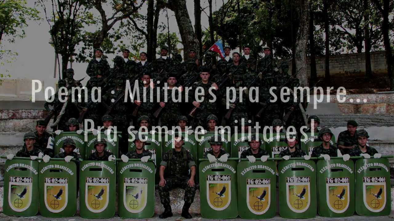 Poema Militares Para Sempre: TG 02-061 Turma 2012 - YouTube