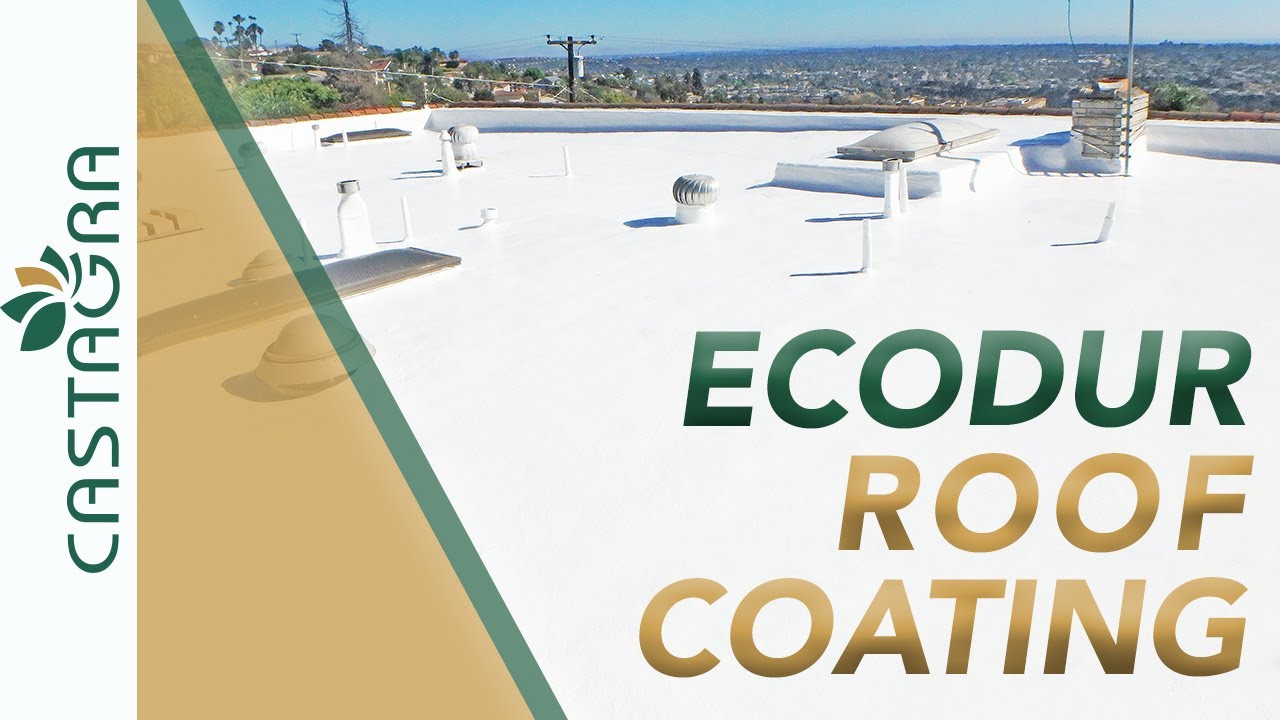 Castagra's Ecodur Roof Coatings (Benefits and Features) - YouTube