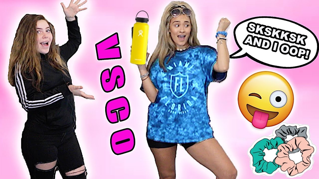 STEPDAUGHTER transforms me into the ULTIMATE VSCO GIRL ! - YouTube
