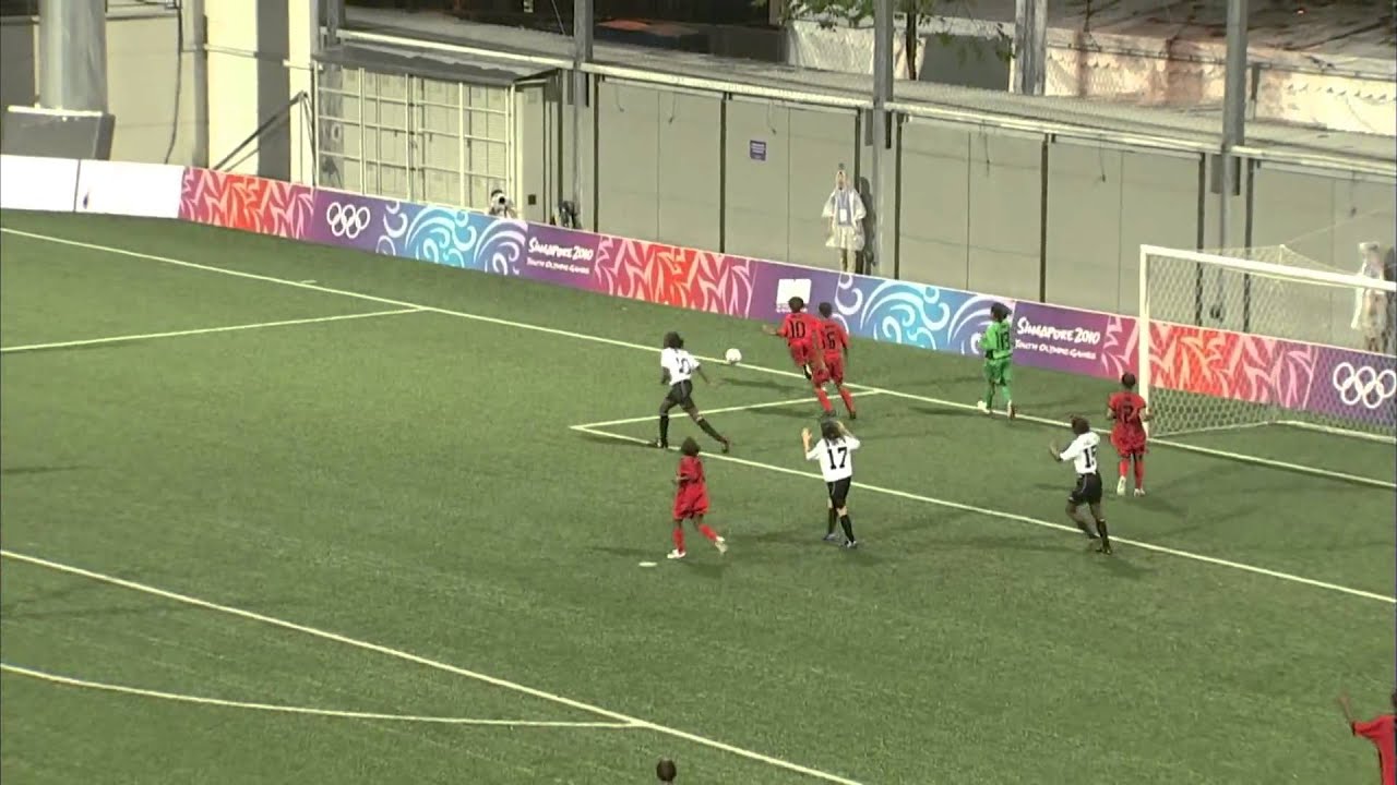 PNG Vs TRI Football Women's 5th-6th Ranking Match - Singapore 2010 ...