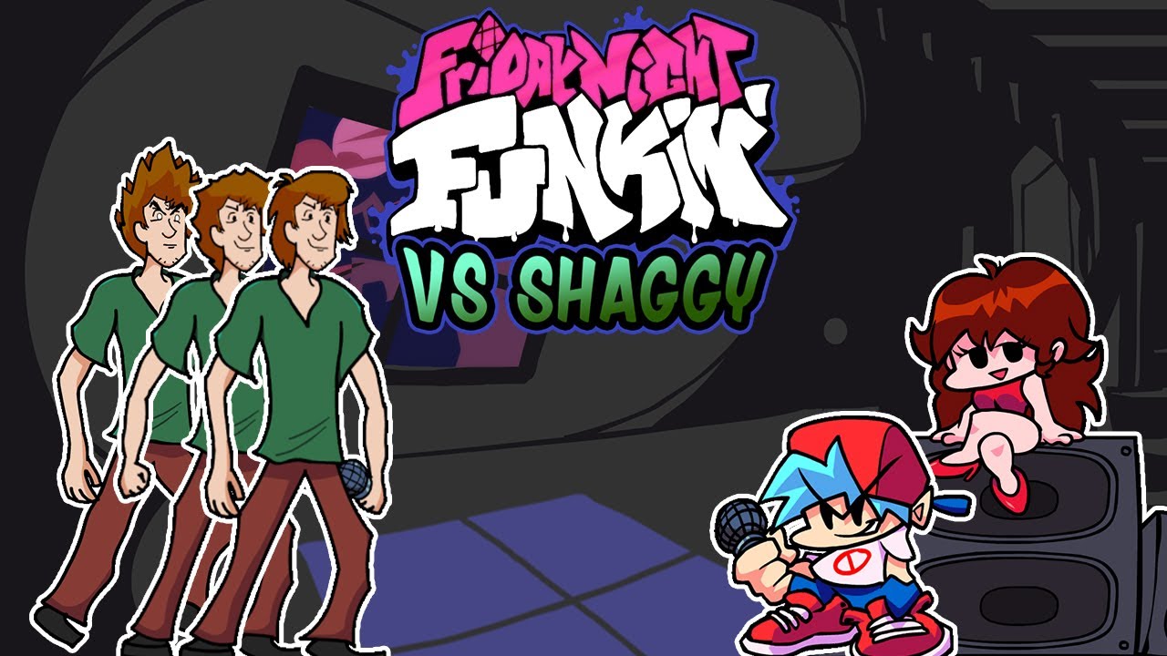 Friday Night Funkin' - Vs Shaggy Mod V2 ALL WEEKS (Canon Difficulty ...