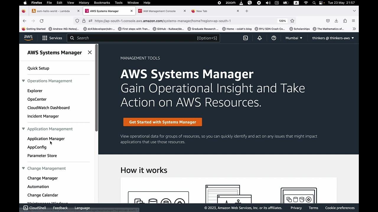 lambda function accessing parameter store and kms key - YouTube