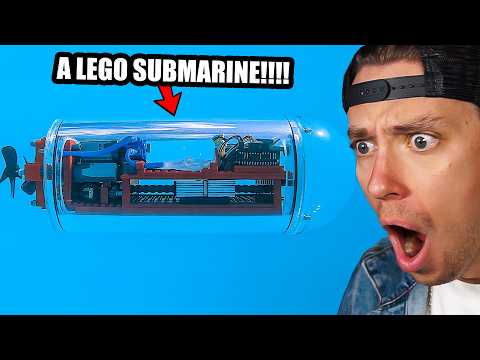 Reacting To Lego Submarine (THIS IS AWESOME!!!)