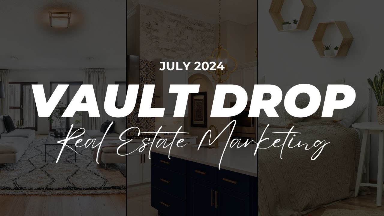 Real Estate Marketing Vault Drop Walkthrough (July 2024) - YouTube