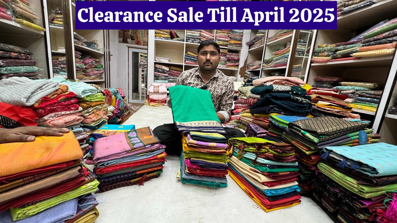 Clearance Sale at Chickpet Bangalore | Wholesale Sarees & Dress ...