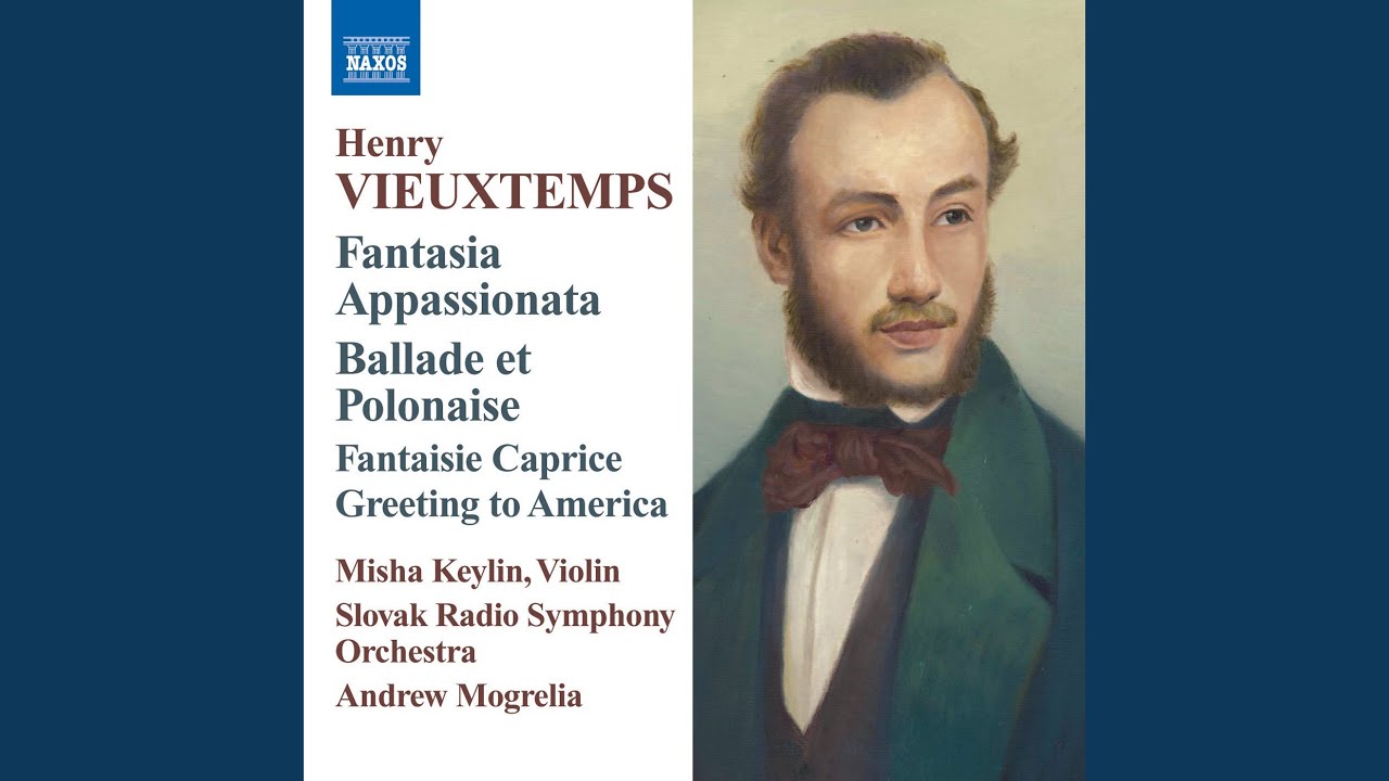 Fantasia appassionata, Op. 35 (version for violin and orchestra) - YouTube