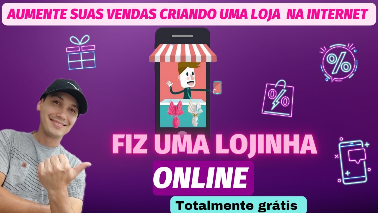 LOJA ONLINE GRATUITA | AUMENTE SUAS VENDAS DE UM JEITO SIMPLES! VENDA ...