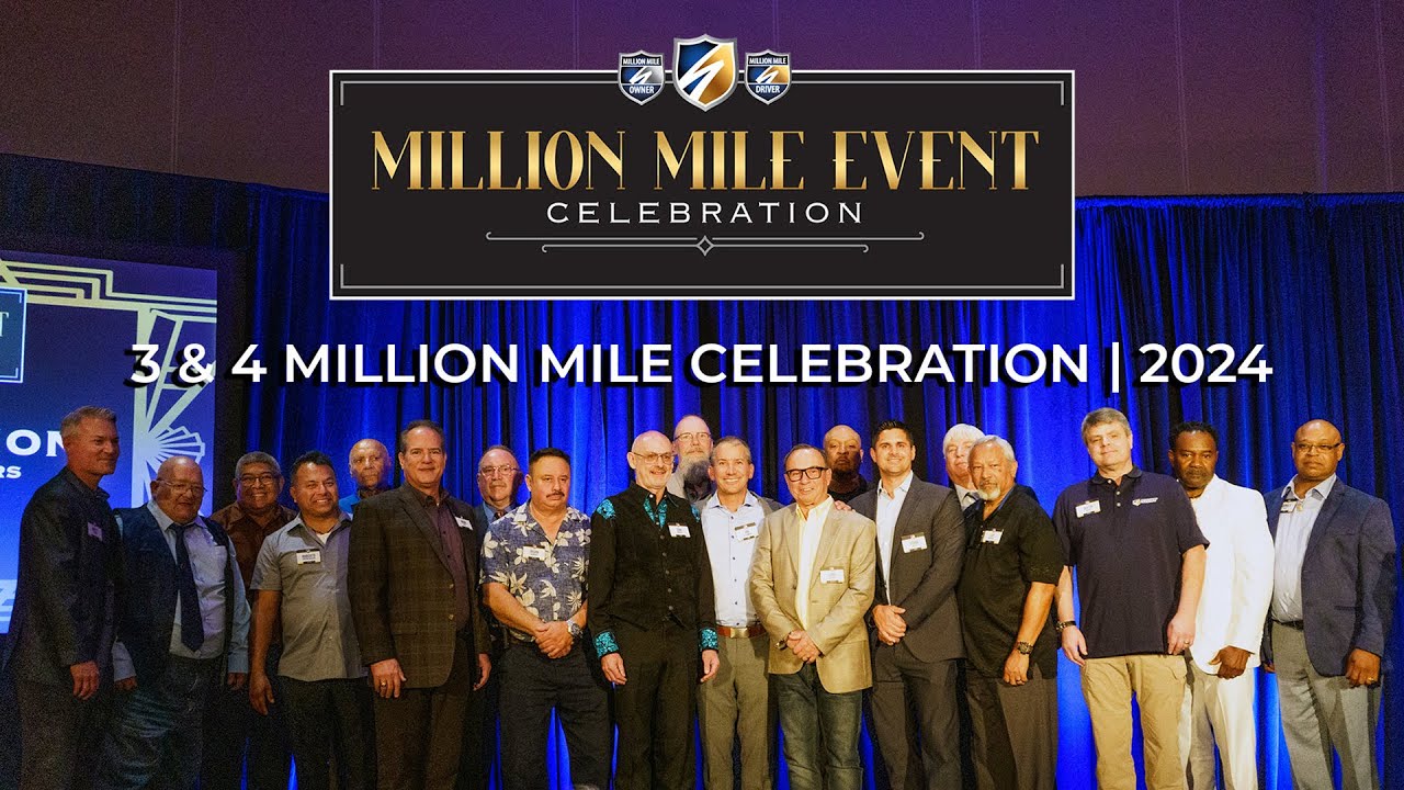 3 & 4 Million Mile Driver Celebration | 2024 - YouTube