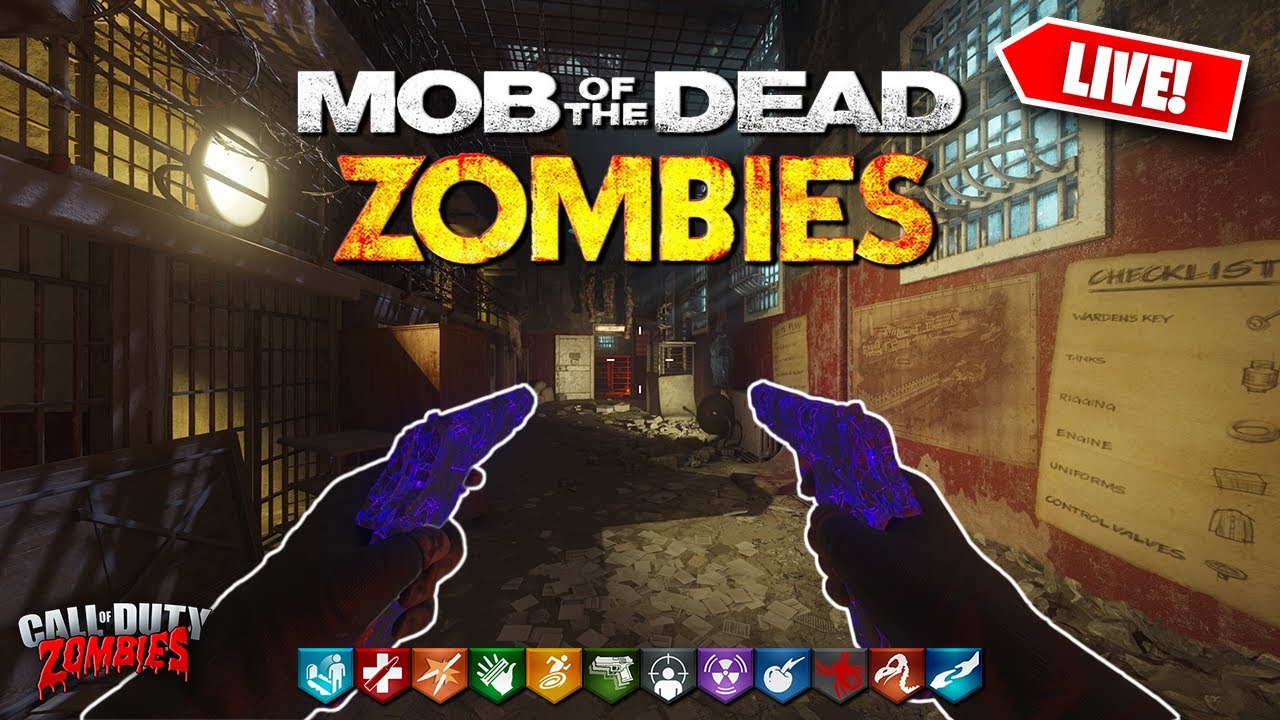 NEW BO3 ZOMBIES "MOB OF THE DEAD BETA" EASTER EGG | SMOKE & CHILL STREAM | BEST HIGH ROUND ...