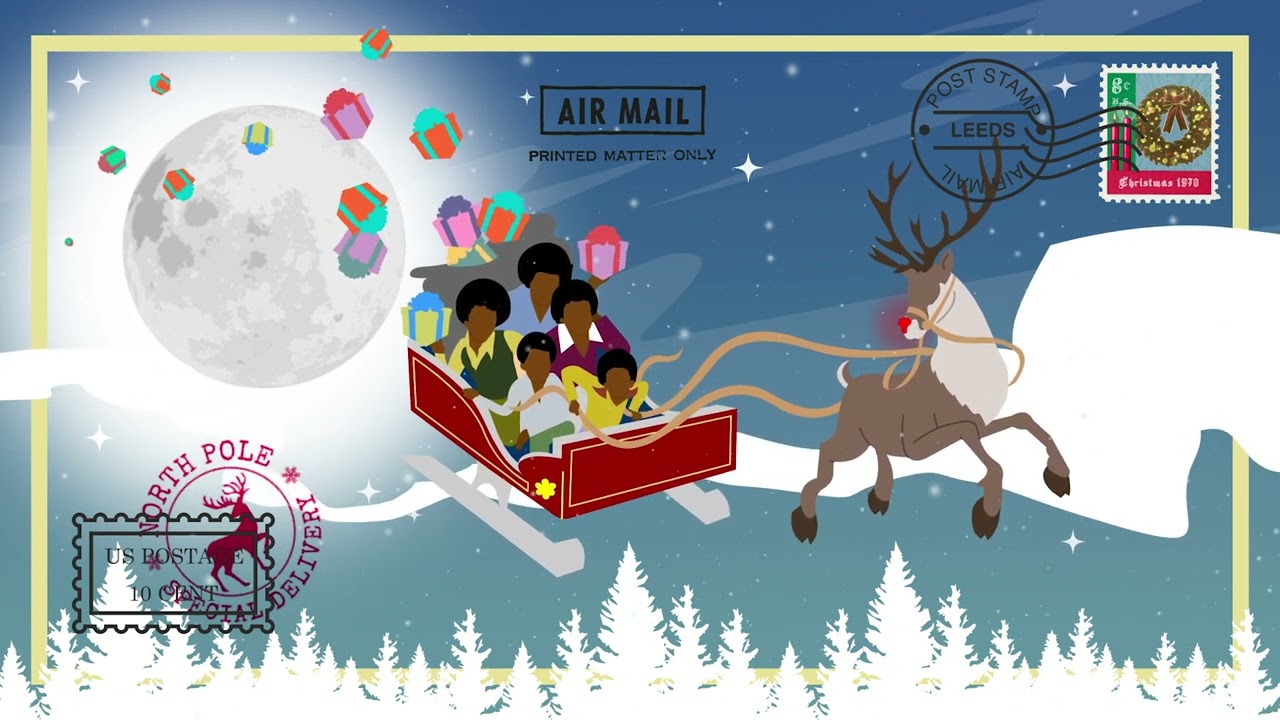 Jackson 5 - Rudolph The Red-Nosed Reindeer (Official Visualizer) - YouTube
