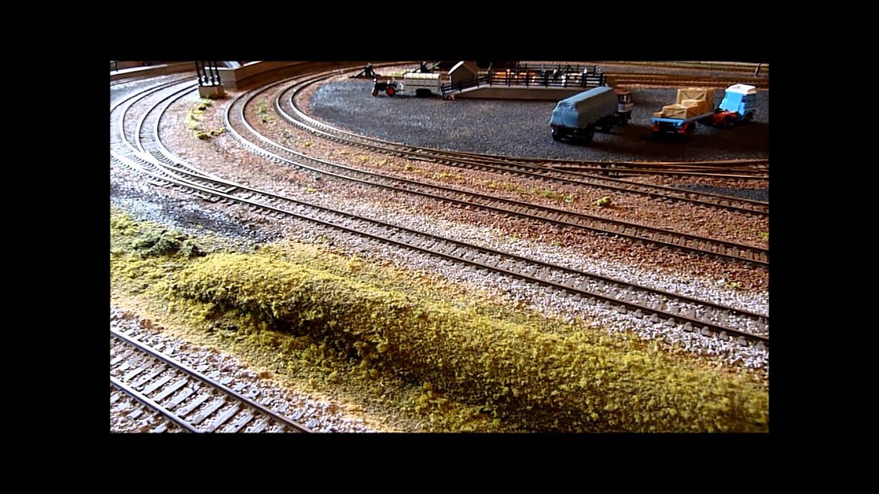 00 Model Railway Layout - Live Steam 4468 - YouTube